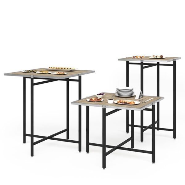 Diamond Cross Frame Buffet Tables - SICO America Inc.