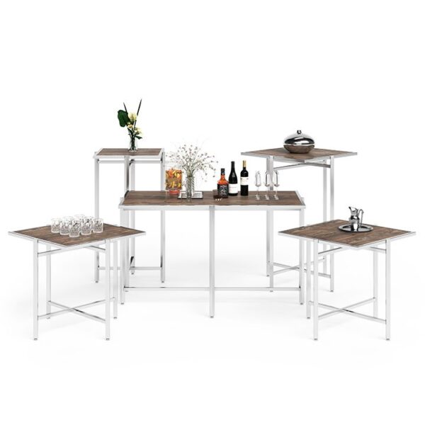 Diamond Cross Frame Buffet Tables - SICO Asia PTE LTD