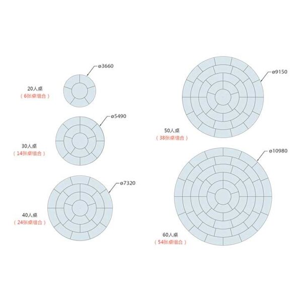 Banquet Tables - SICO Asia PTE LTD