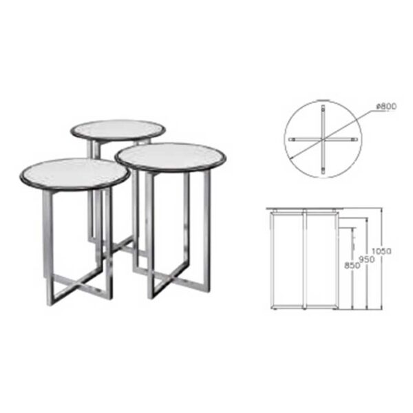 Flexi Buffet and Cocktail Tables - SICO South Pacific Limited